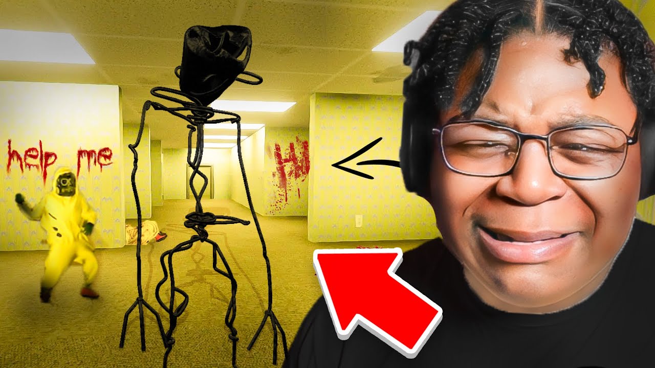 Shell0 FREAKS OUT Playing The BACKROOMS.. (SCARY) - YouTube