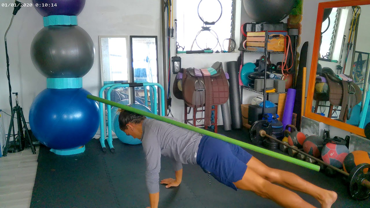 Eccentric USAF Push Up Plank - YouTube
