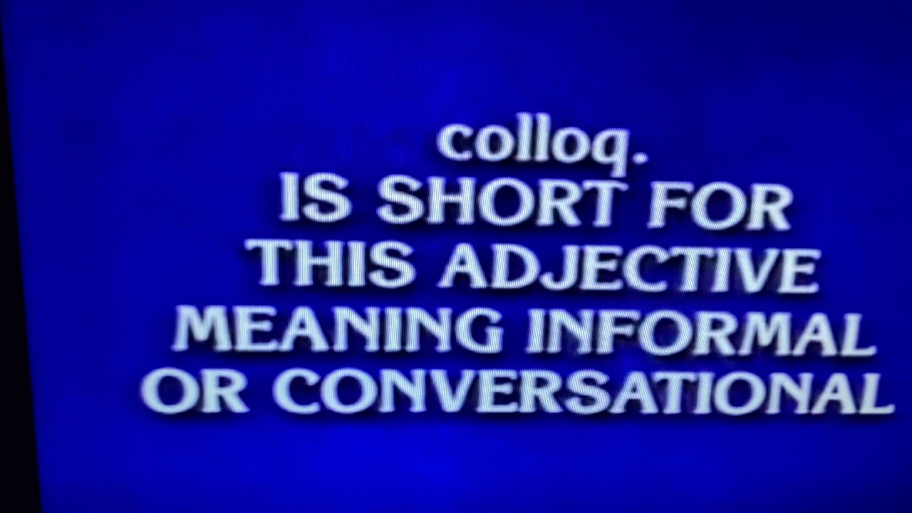 Jeopardy Round 1 (Part 2)(April 15, 2009) - YouTube