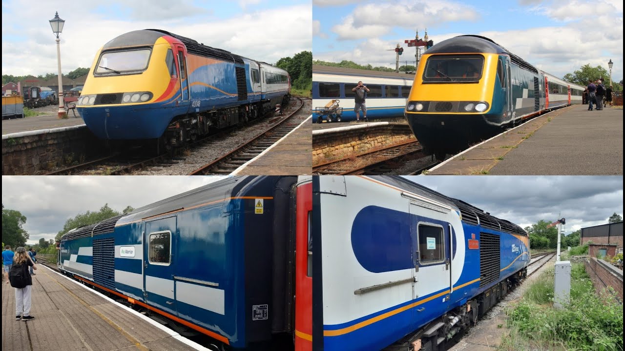 43159 returns to it's Project Rio livery at the HST running day at ...
