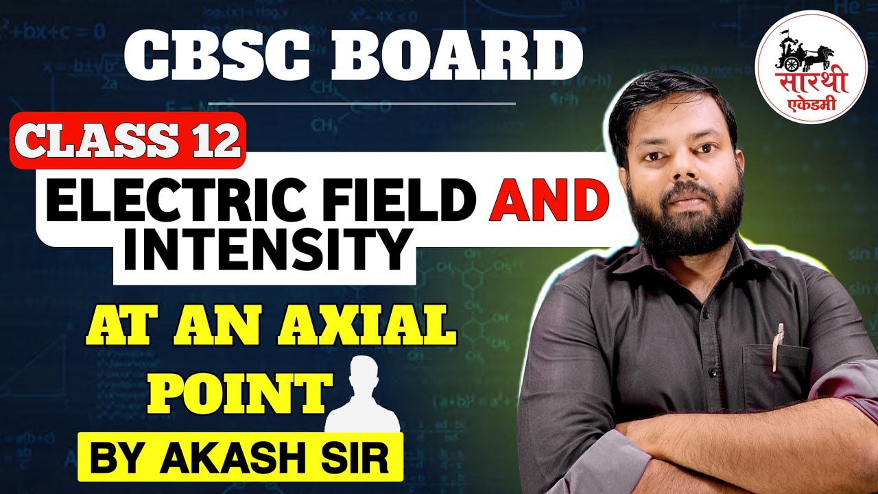 Electric Field Intensity at an Axial Point | Concept + Derivation | # ...