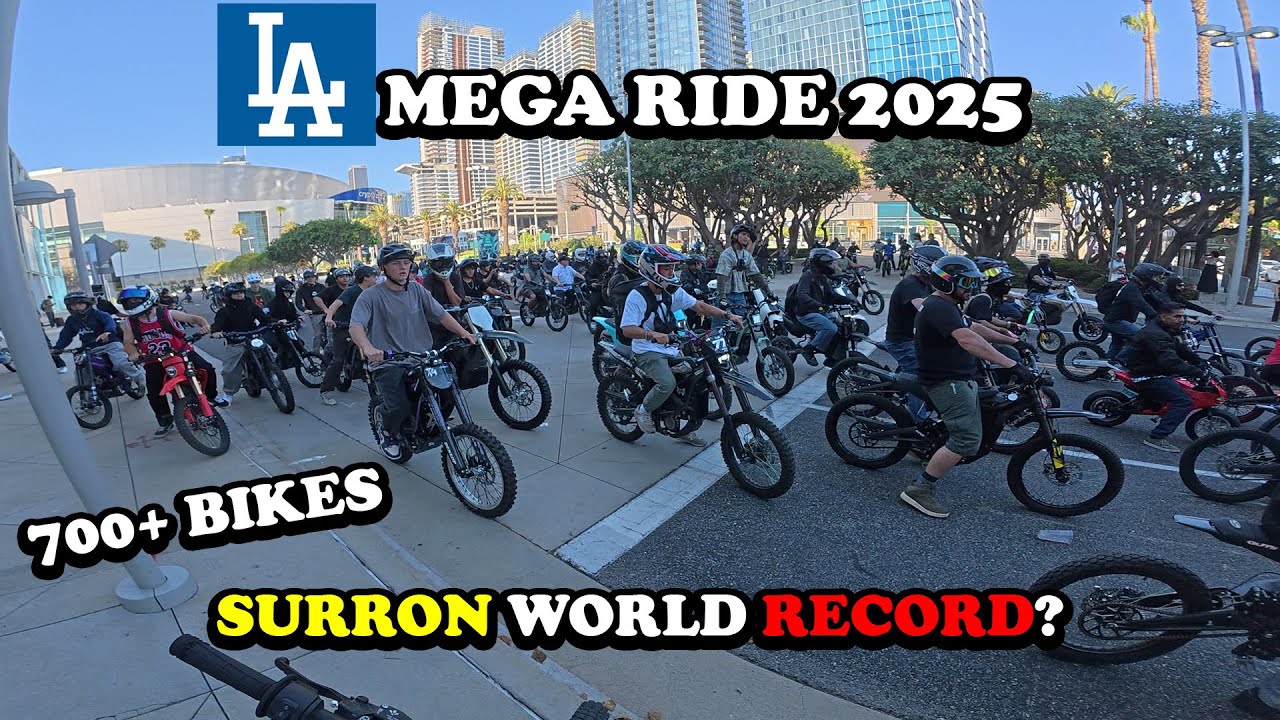 LA Mega Ride 2025 | FULL RIDEOUT DAY 1 - YouTube