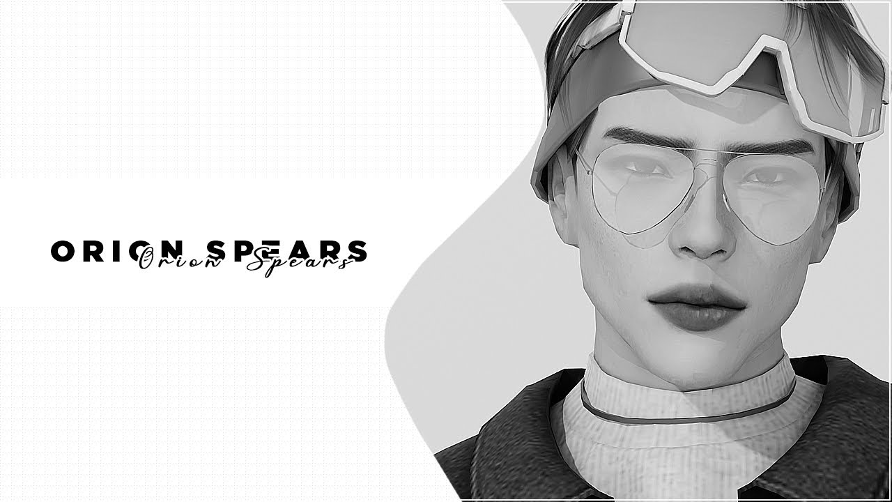 (One Color Challenge) Orion Spears + CC INCLUDED // The Sims 4: Create ...