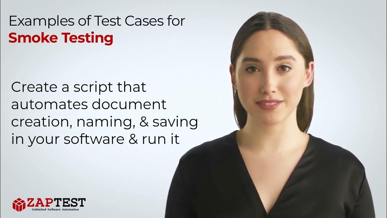 Examples of Test Cases for Smoke Testing - YouTube