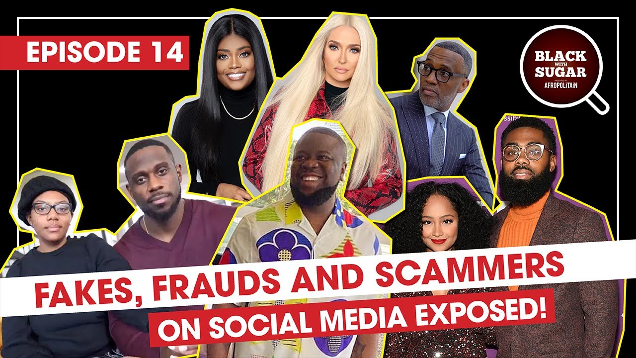 Fakes, frauds and scammers on social media exposed! Black with Sugar ...