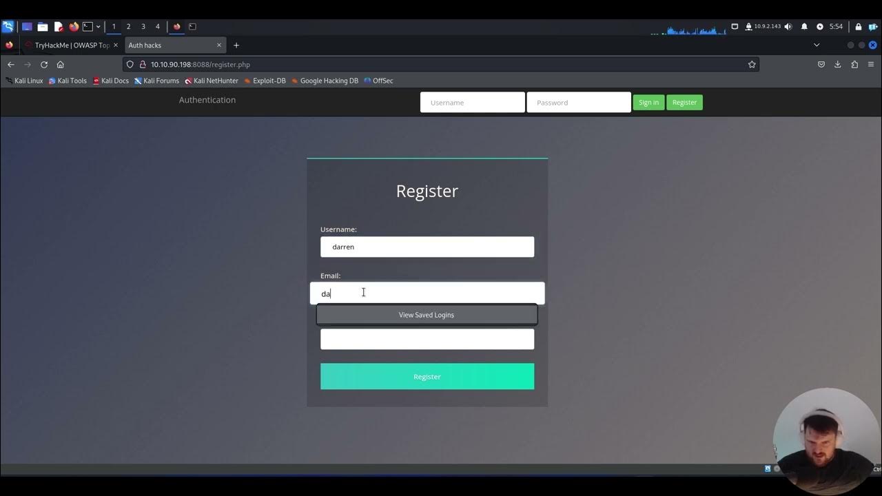 Identification and Authentication Failures Practical | THM Series: Web Hacking Fundamentals #16 ...