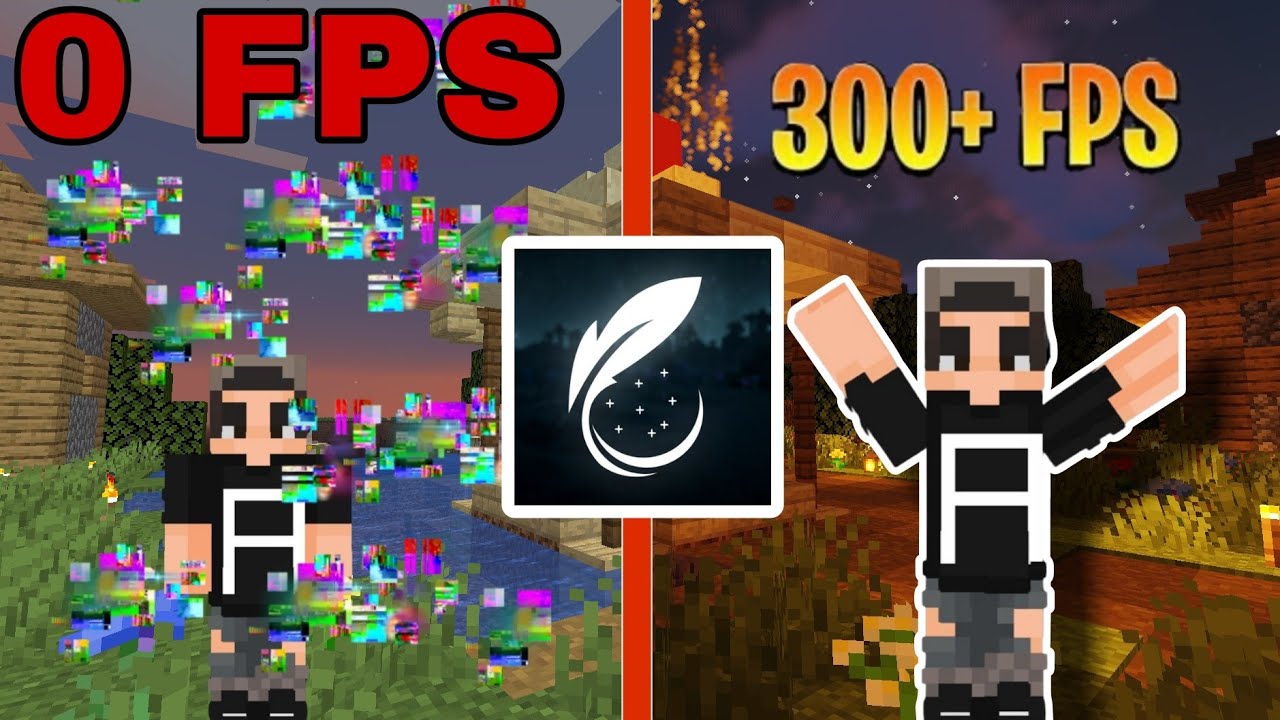 Finally Feather Client released for MCPE with mod menu || lag fix and ...