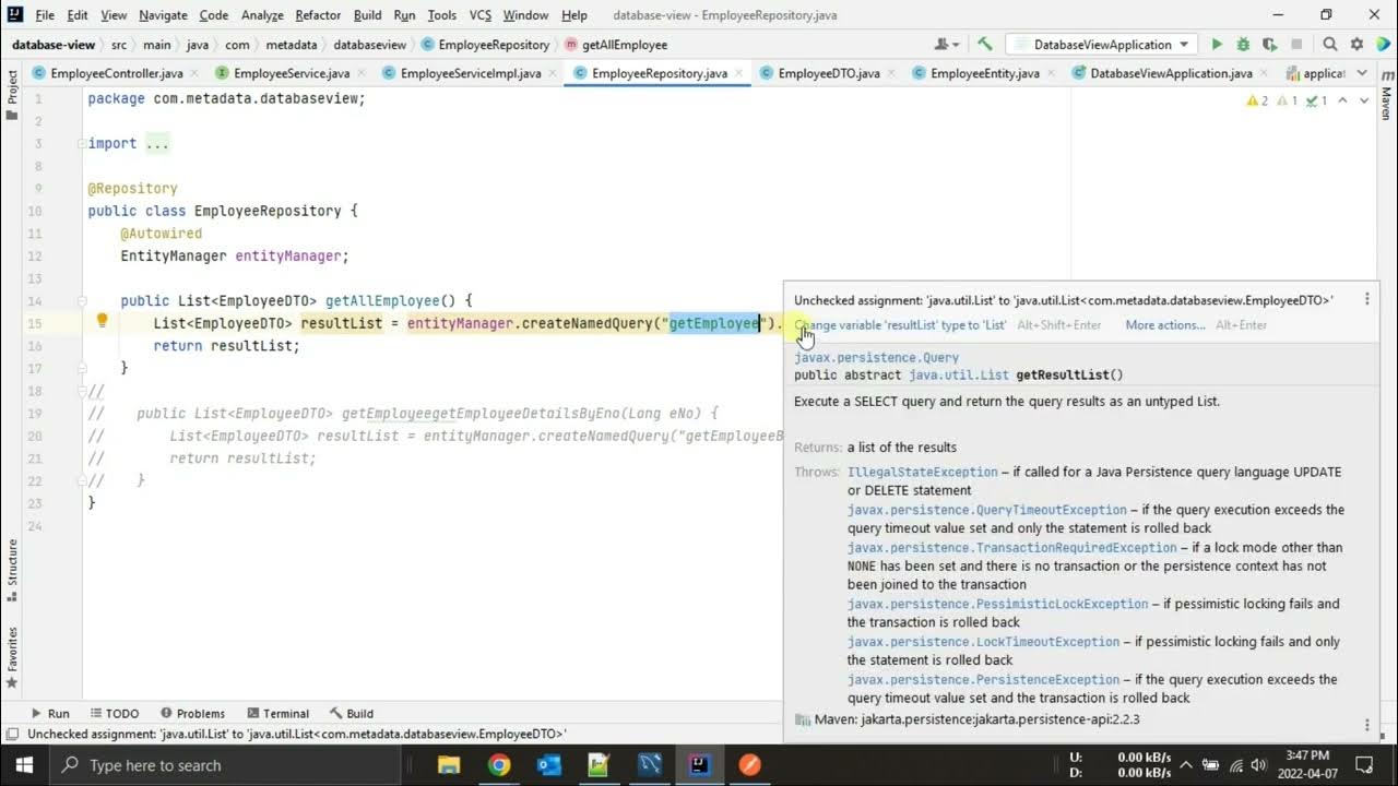 Java SpringBoot | Creating REST API using SpringBoot with Custom Query ...
