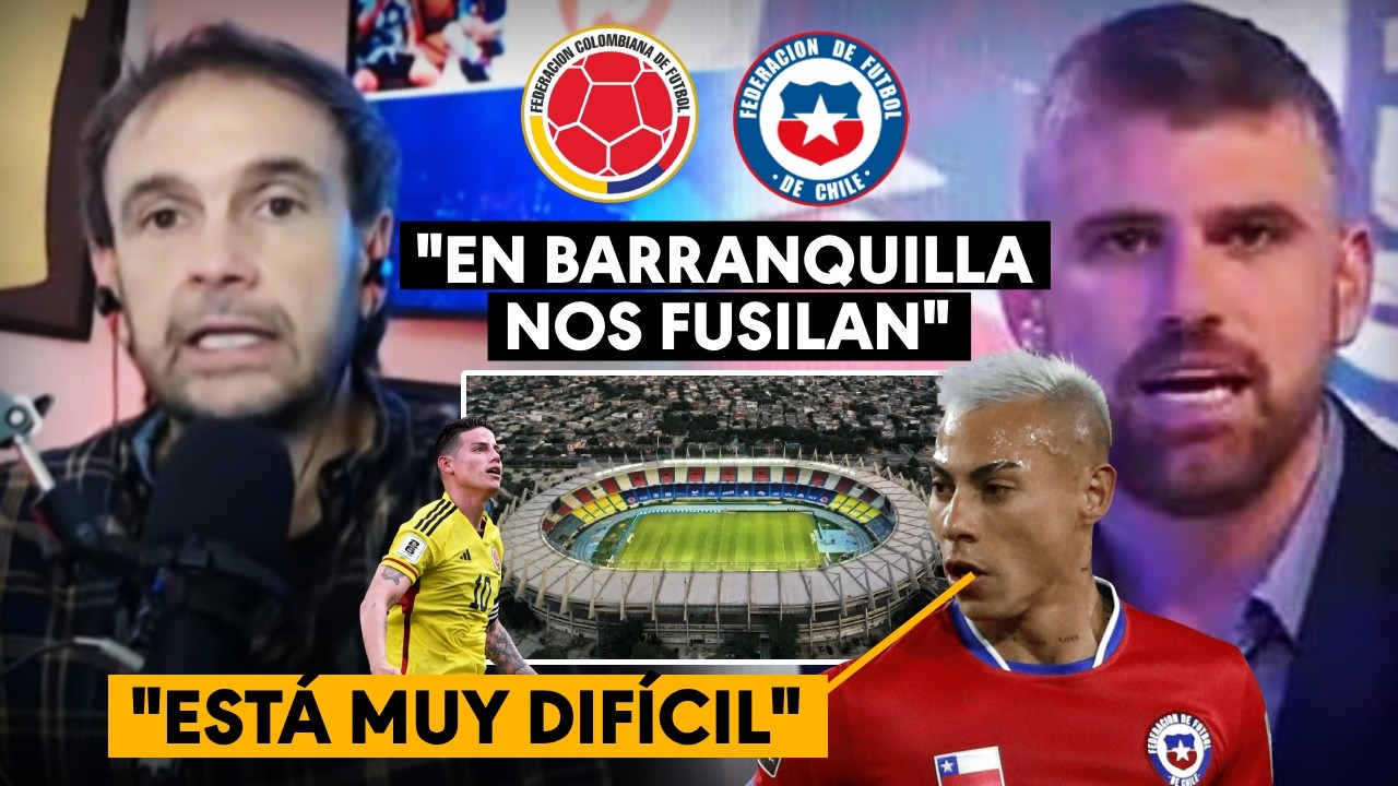 PRENSA CHILENA PREOCUPADA CON COLOMBIA: "NOS VAN A FUSILAR" - YouTube