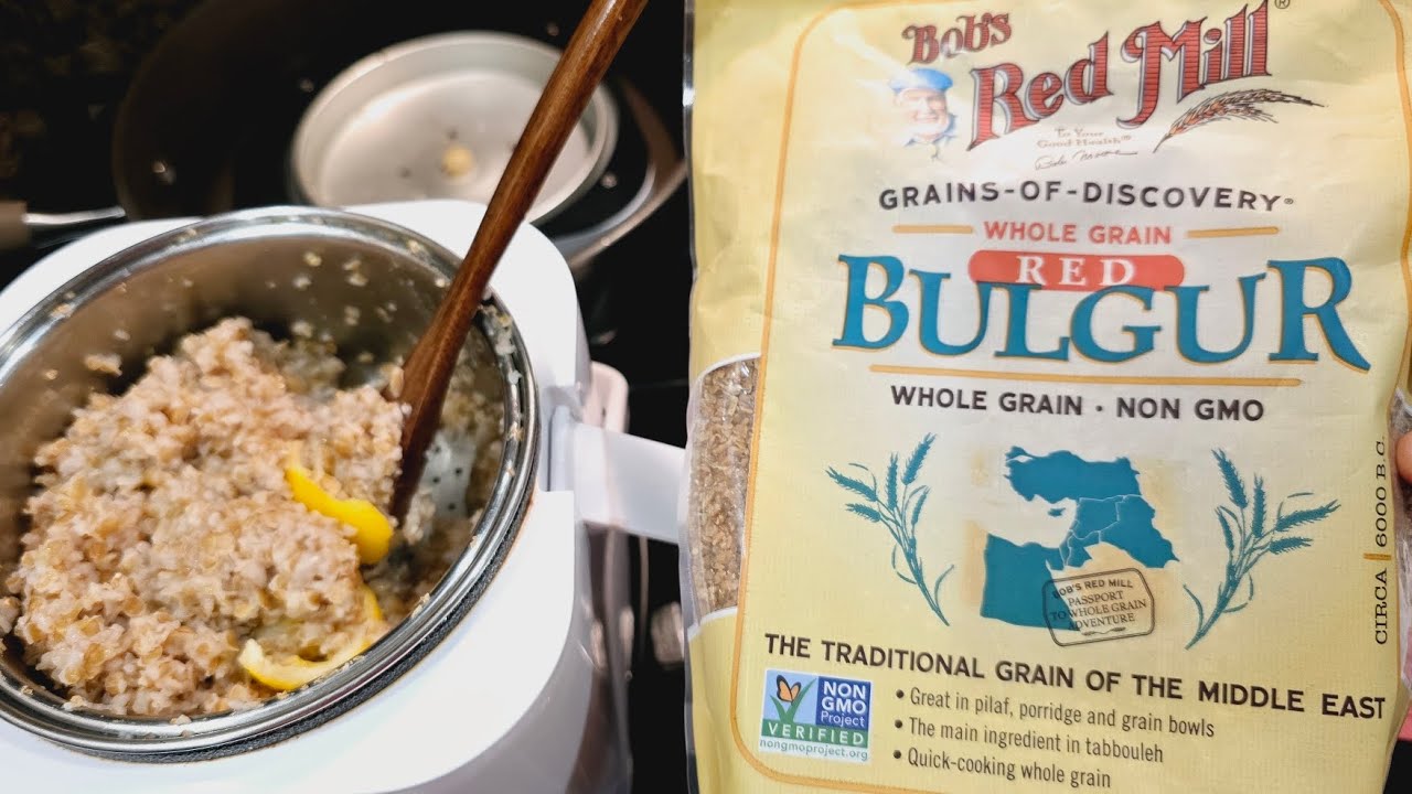How to steam bulgur wheat. An excellent alternative to rice for people ...