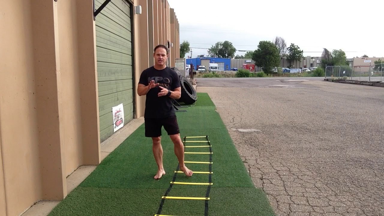 Agility Ladder Hop Scotch - YouTube