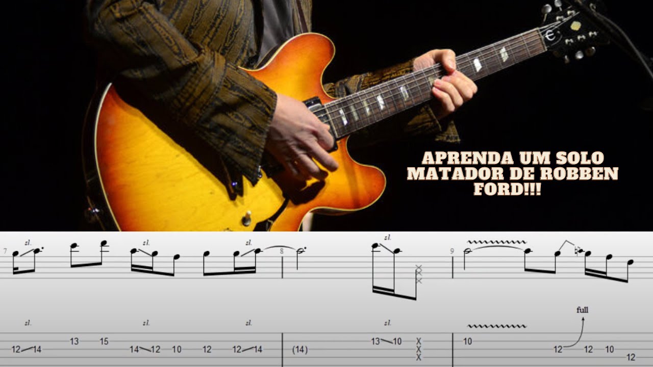 Como tocar o solo da musica Help the poor- Robben Ford (COM TABS) - YouTube