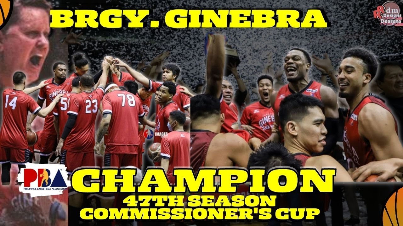 Pba Finals Game 7, Jan 15, 2023 | Brgy Ginebra Kings CHAMPION |PBA Commissioner's Cup 2022 ...