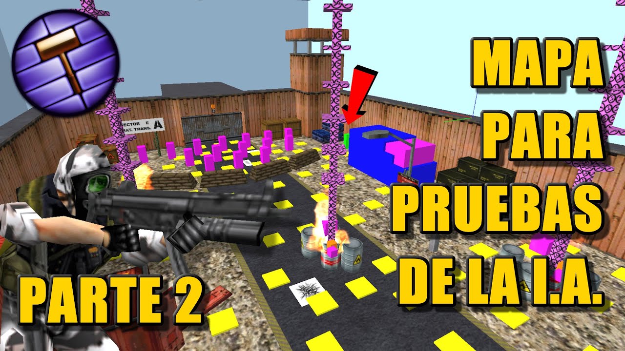 MAPA para PRUEBAS de la I.A. Parte 2 - YouTube