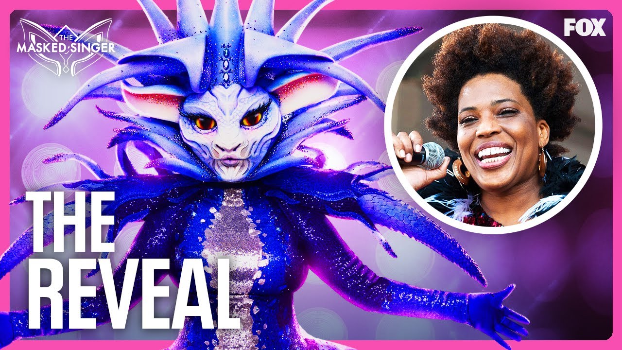 The Reveal: Macy Gray is Sea Queen | Season 10 | The Masked Singer ...