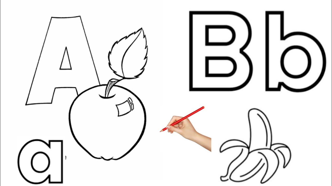 abc | English words | latter A | latter B | abcd - YouTube
