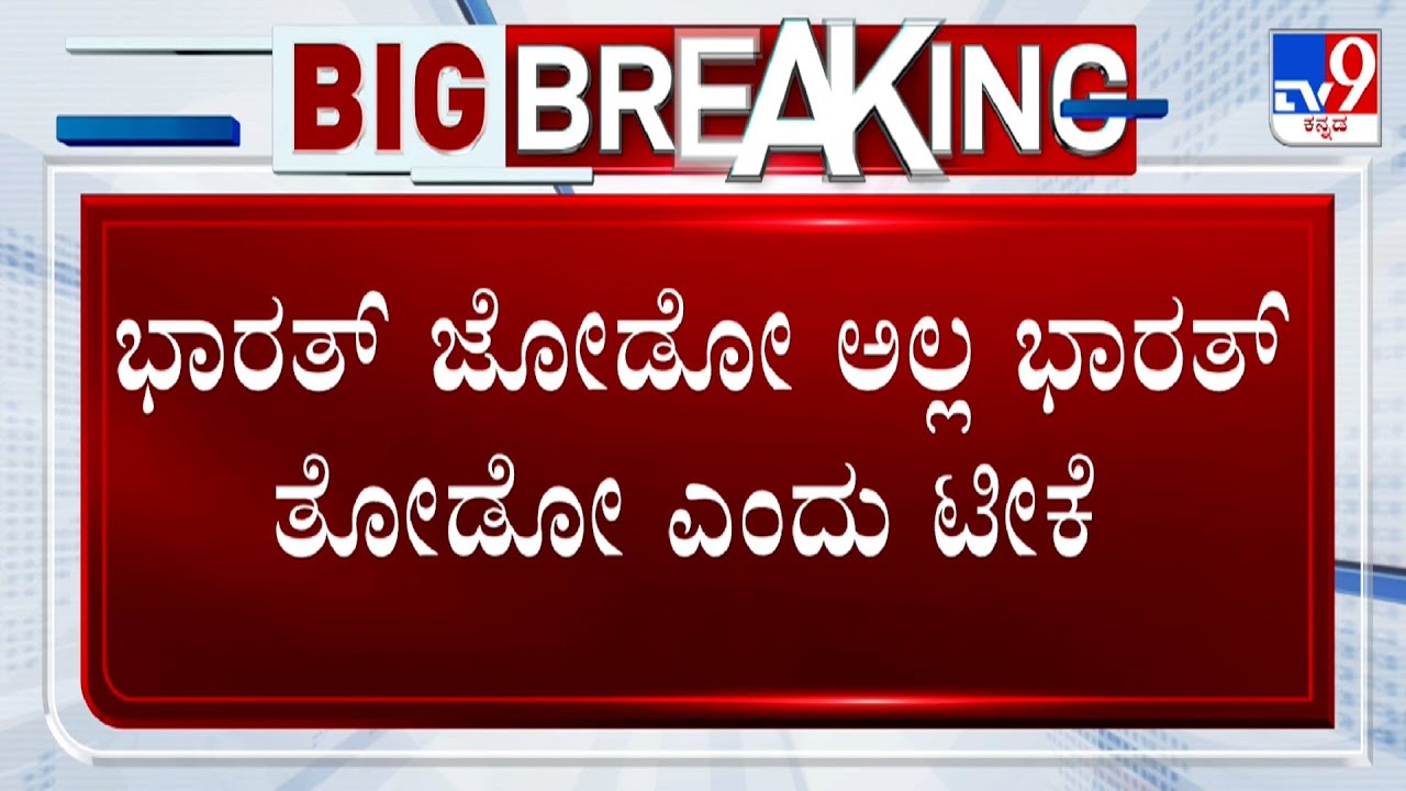 N Ravi Kumar On DK Suresh Shocking Statement: ‘ರಾಹುಲ್ ಗಾಂಧಿ ಭಾರತ್ ಜೋಡೋ ...