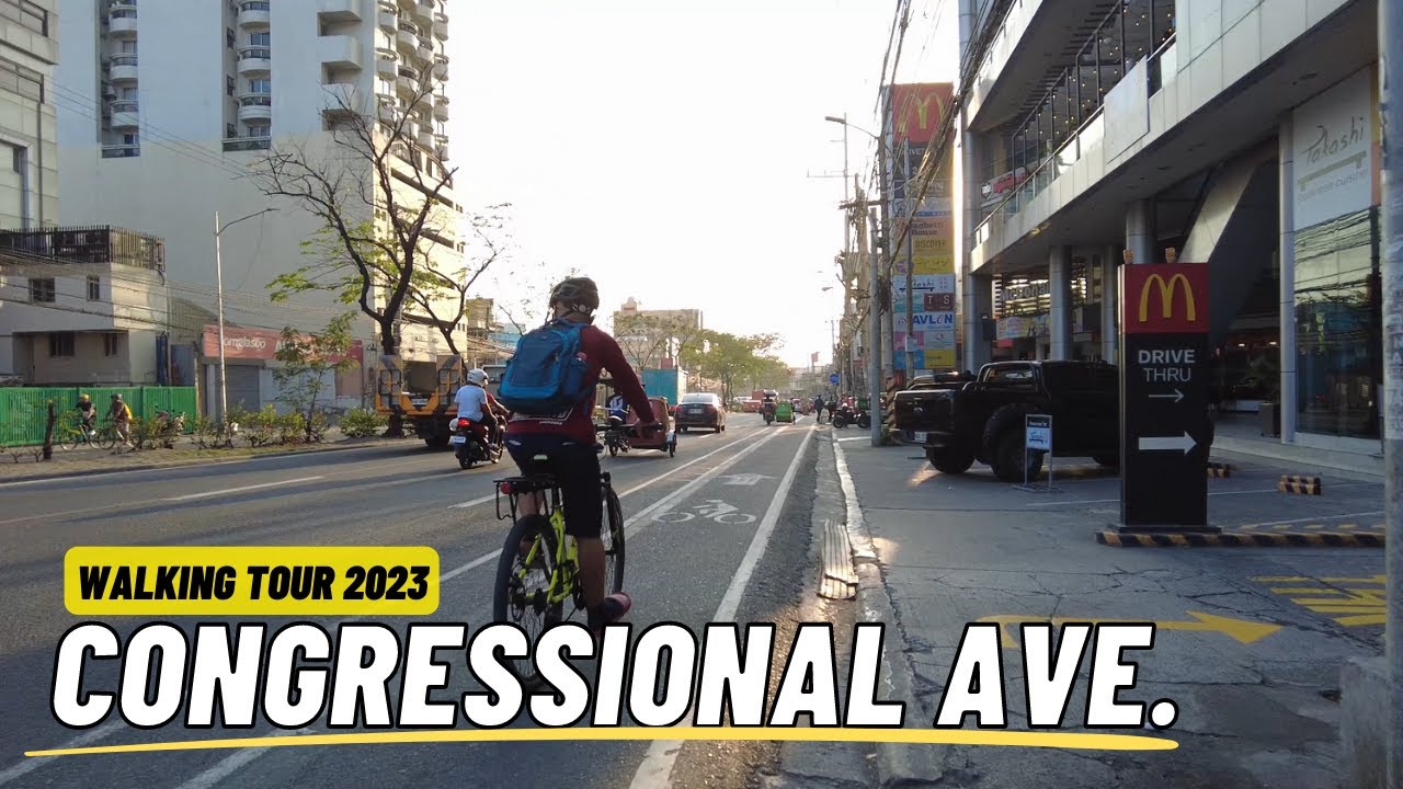 [4K] Walking Tour - CONGRESSIONAL AVENUE 2023 - YouTube