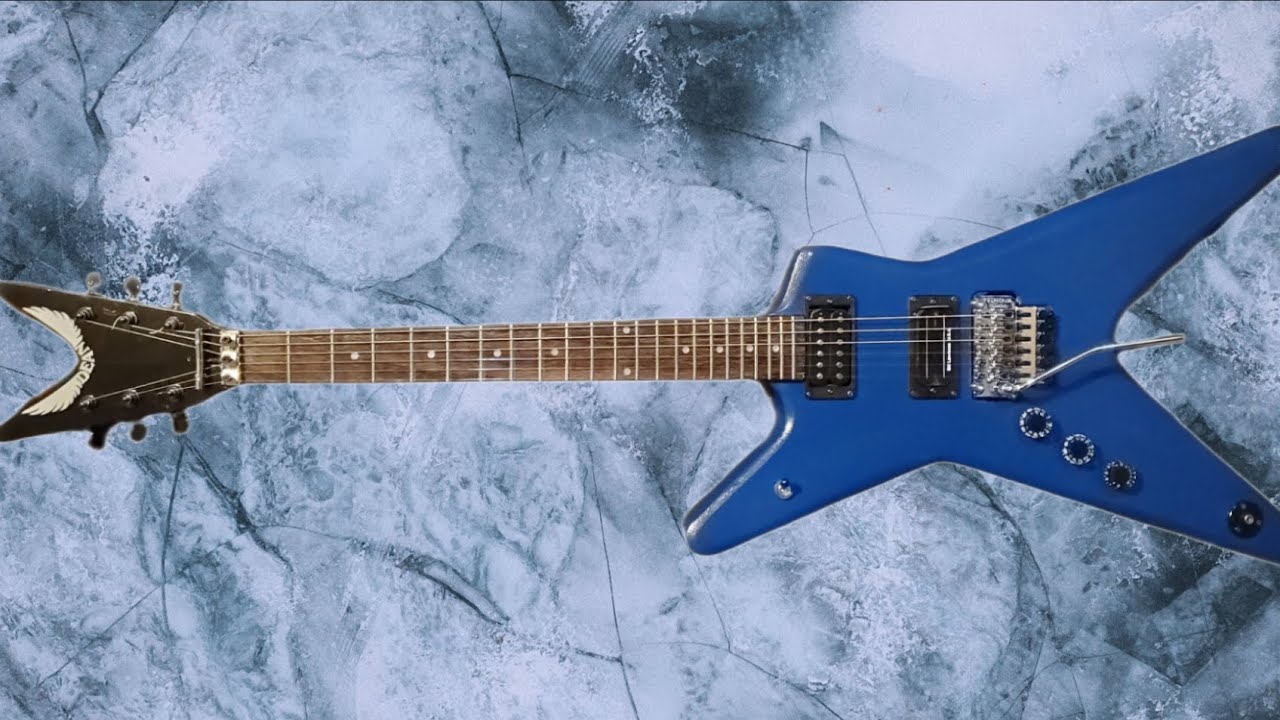Dean MLX guitar - set neck and floyd rose conversion - YouTube