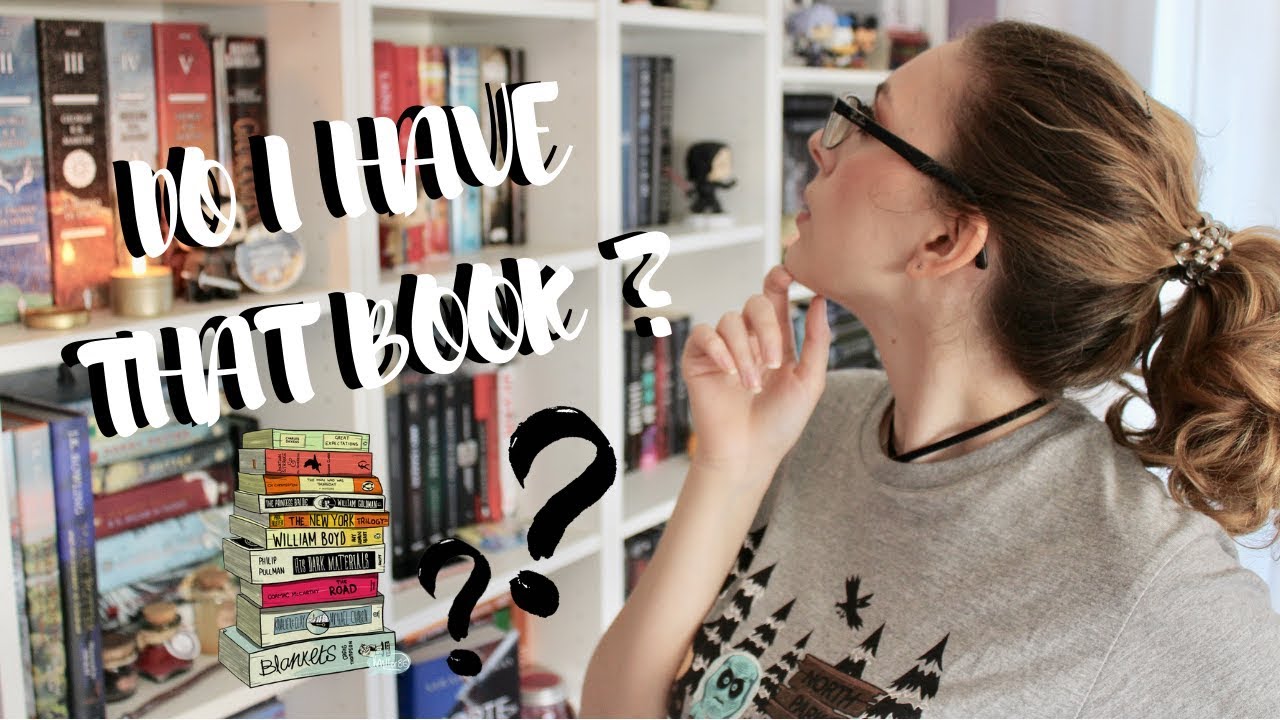 DO I HAVE THAT BOOK? CHALLENGE! - YouTube