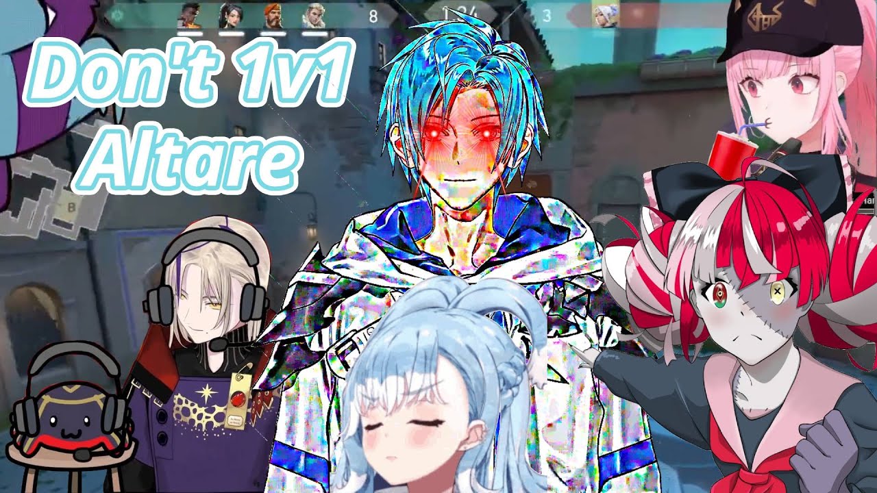 Altare 1v1s Magni and Kobo. Betrayal. Rage. Salt. [Holostars EN ...