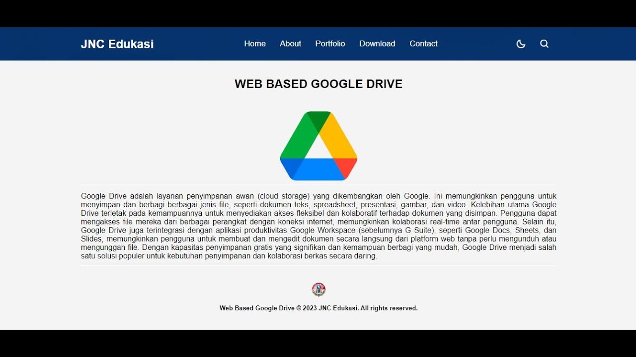 WEB BASED GOOGLE DRIVE - YouTube