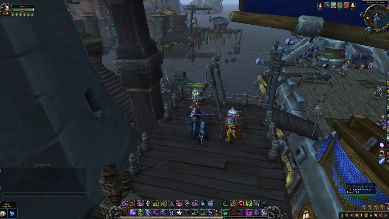 WoW BFA - 7th Legion Emissary Location - YouTube