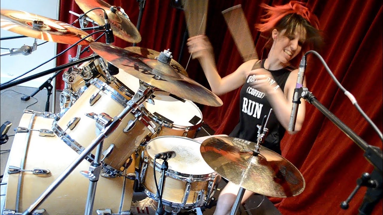 Megadeth "Sweating Bullets" Drum Cover (by Nea Batera) - YouTube