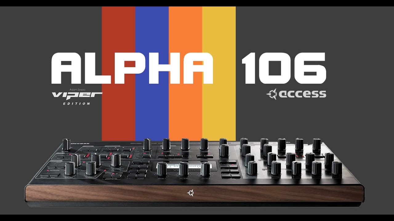 Alpha 106 : Classic 80s Presets, Inspired by the Juno 106 | for Access ...