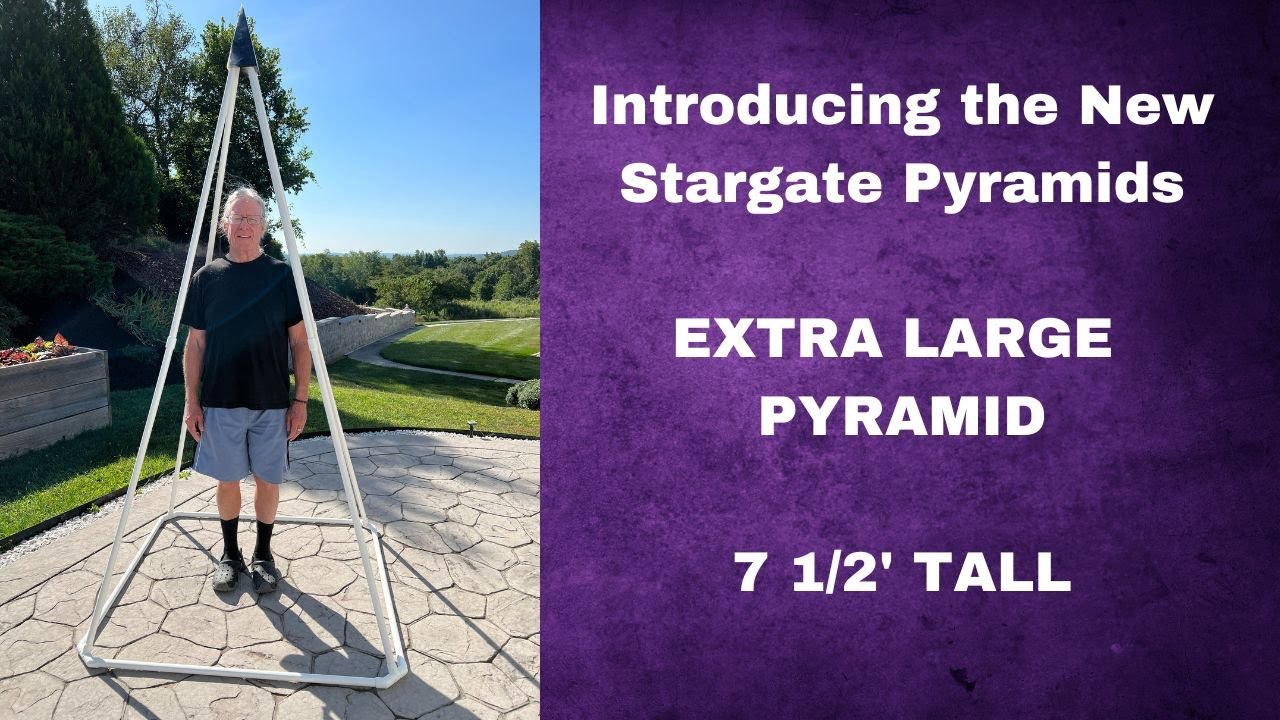 Introducing the New Stargate Pyramids EXTRA LARGE Pyramid - YouTube