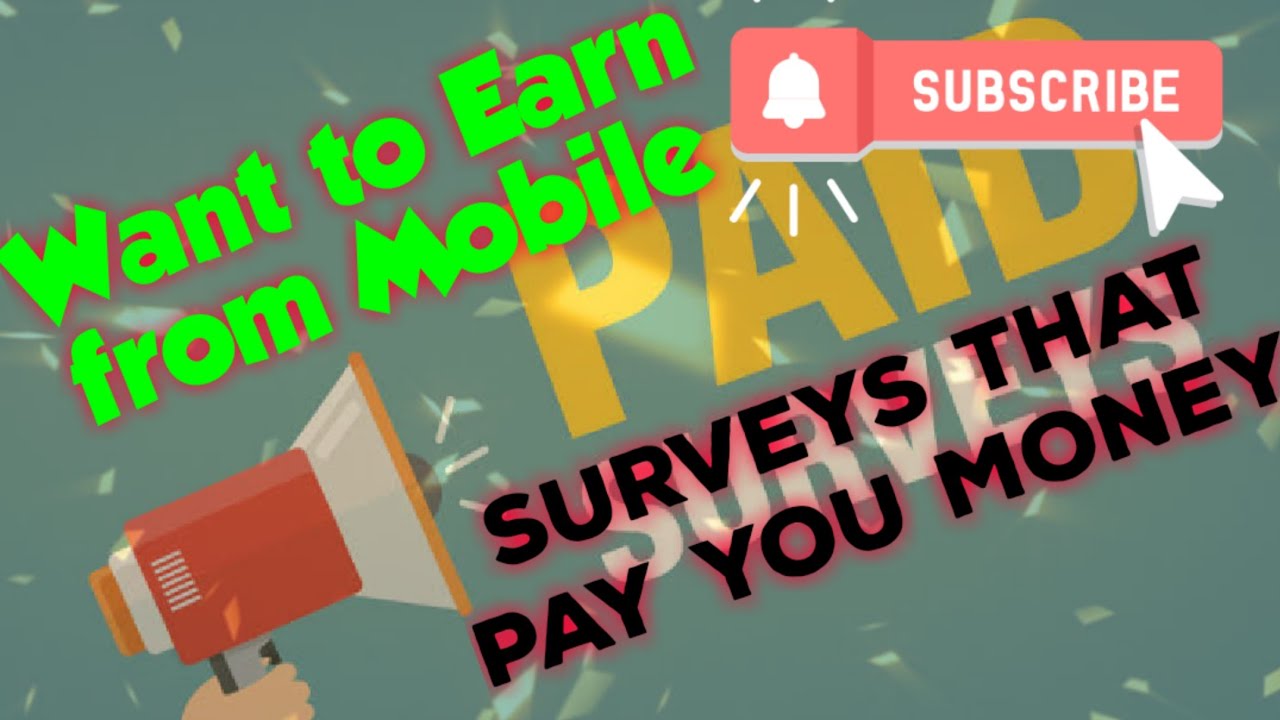How to Earn Pocket Money from Mobile | Earn Money to do easy task in ...