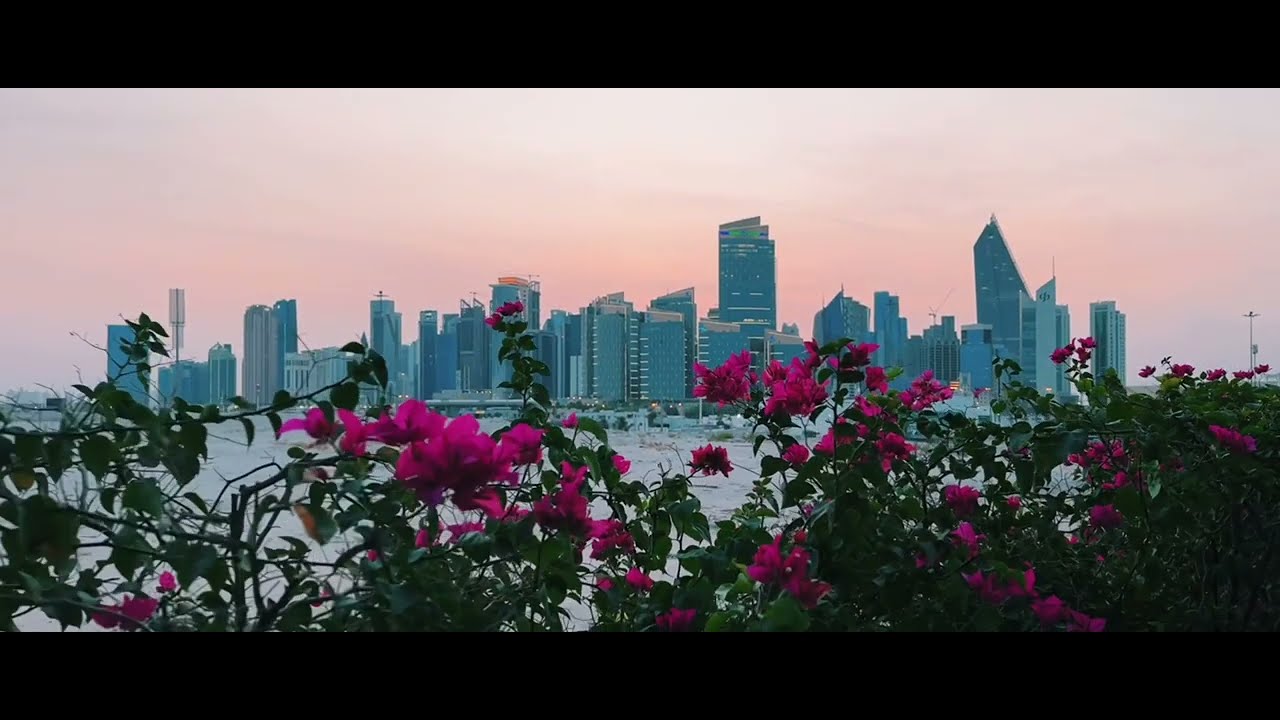 Doha Qatar night vibes - YouTube