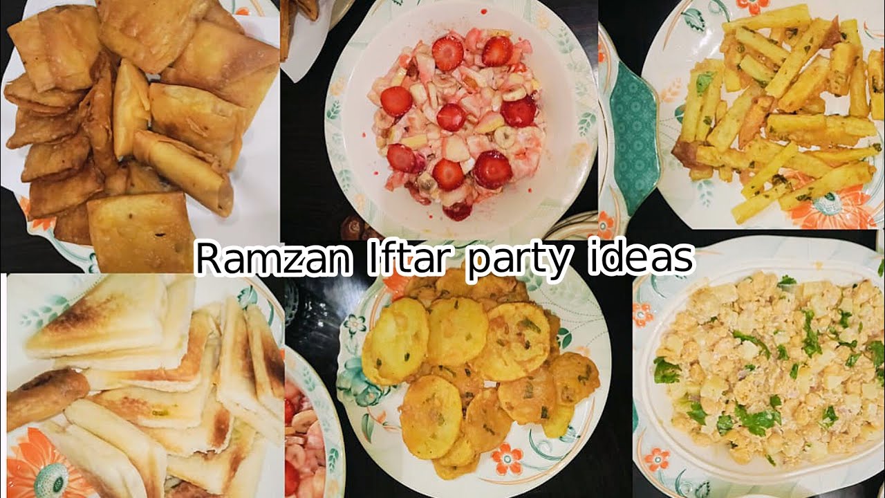 Ramzan aftar party ideas/foodie friendzz/easy recipe - YouTube