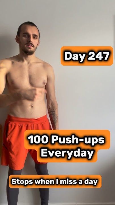 Day 247💪🏼100 Push-ups Everyday🔥#fitness #viral #pushups - YouTube