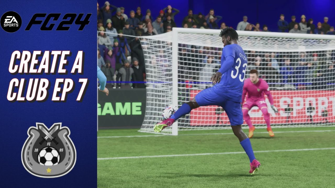 EA FC 24 CREATE A CLUB S1 EP 7 - MEGA GOAL - YouTube