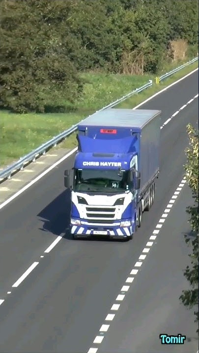 SCANIA A1(M) motorway #truckspotting #tomir - YouTube