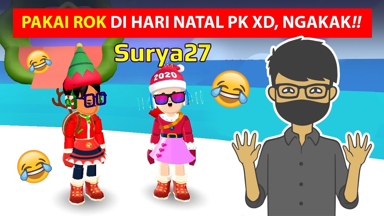 CHALLENGE NATAL PK XD, YANG KALAH JADI CEWEK!! ft. Surya 27 - YouTube