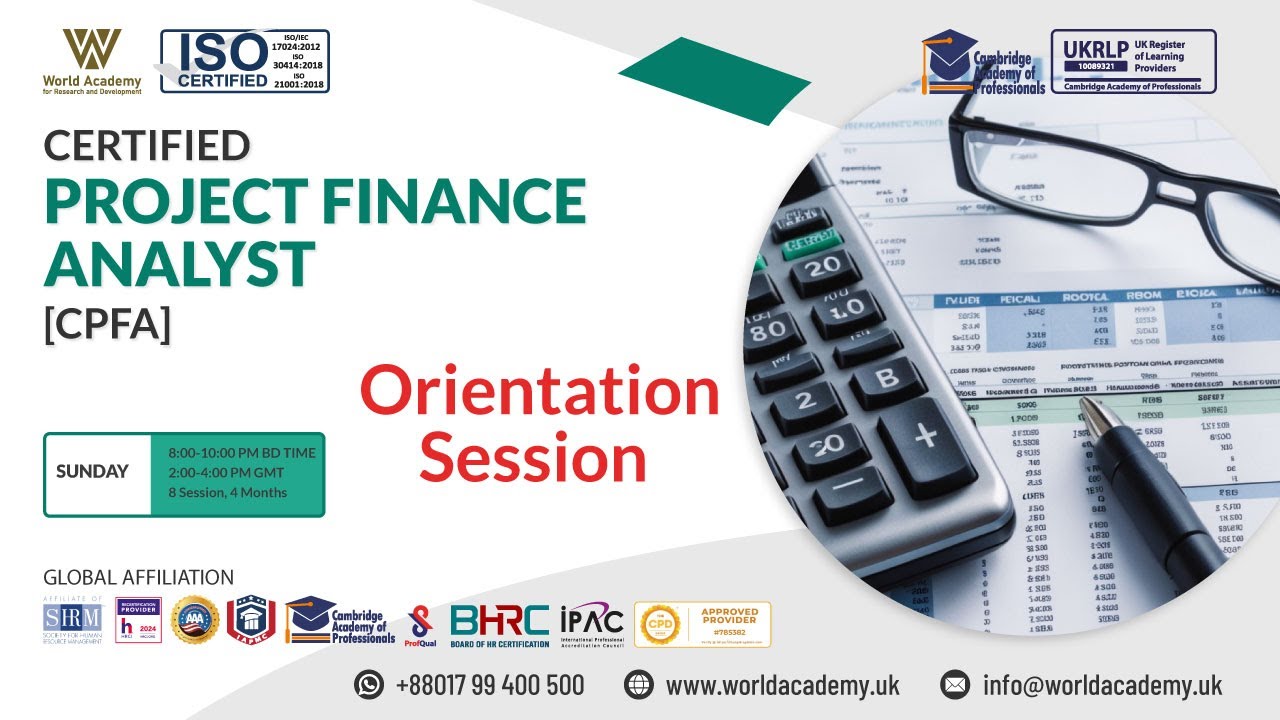 Discover the SECRET to Becoming a Certified Project Finance Analyst! - YouTube