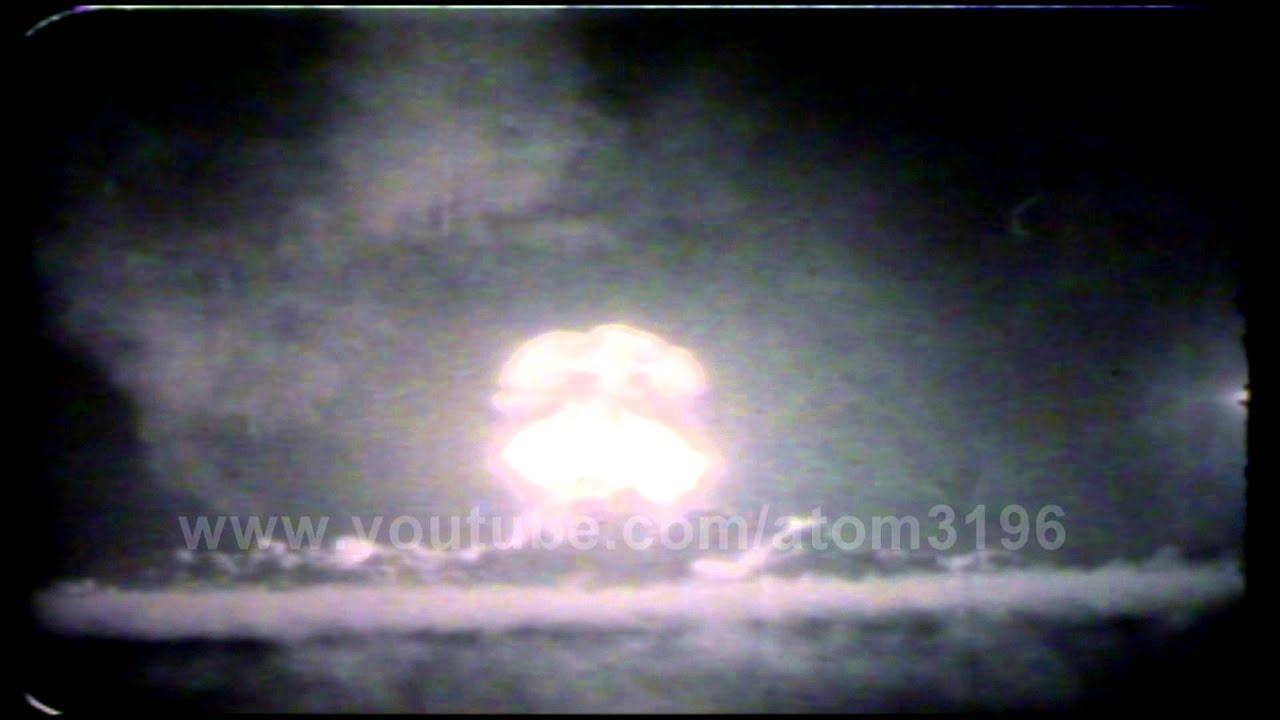 HD Plumbbob Pricilla atomic bomb shock wave footage 1957 - YouTube