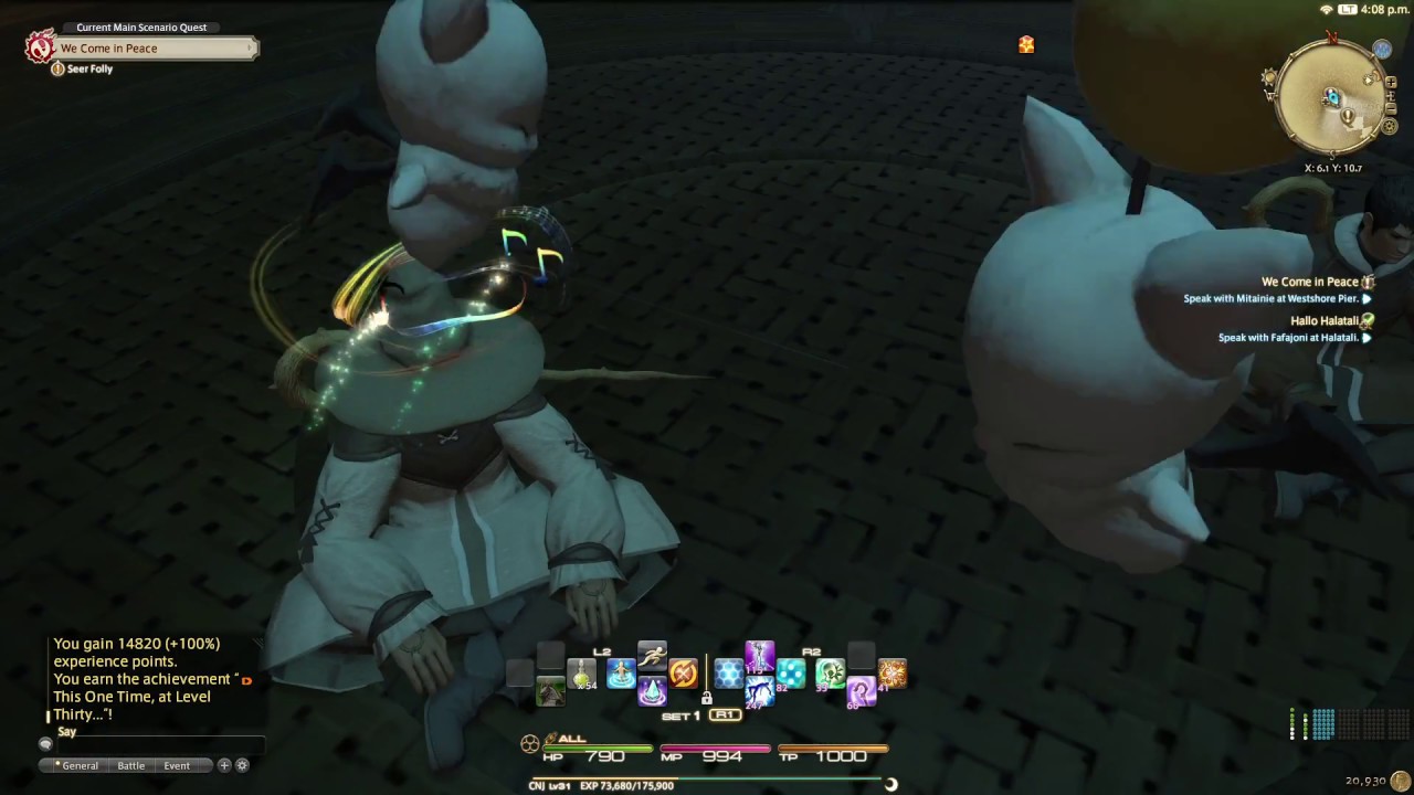 Two Wind-up Moogles dance together - YouTube