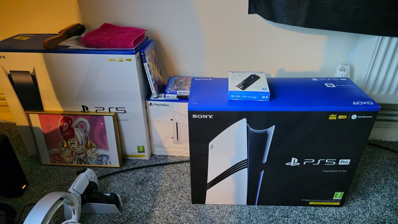PS5 Pro My First Ever Day 1 Launch Console Ever #ps5pro - YouTube