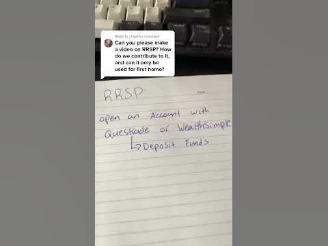 here is how the RRSP works and how you can open an account - YouTube