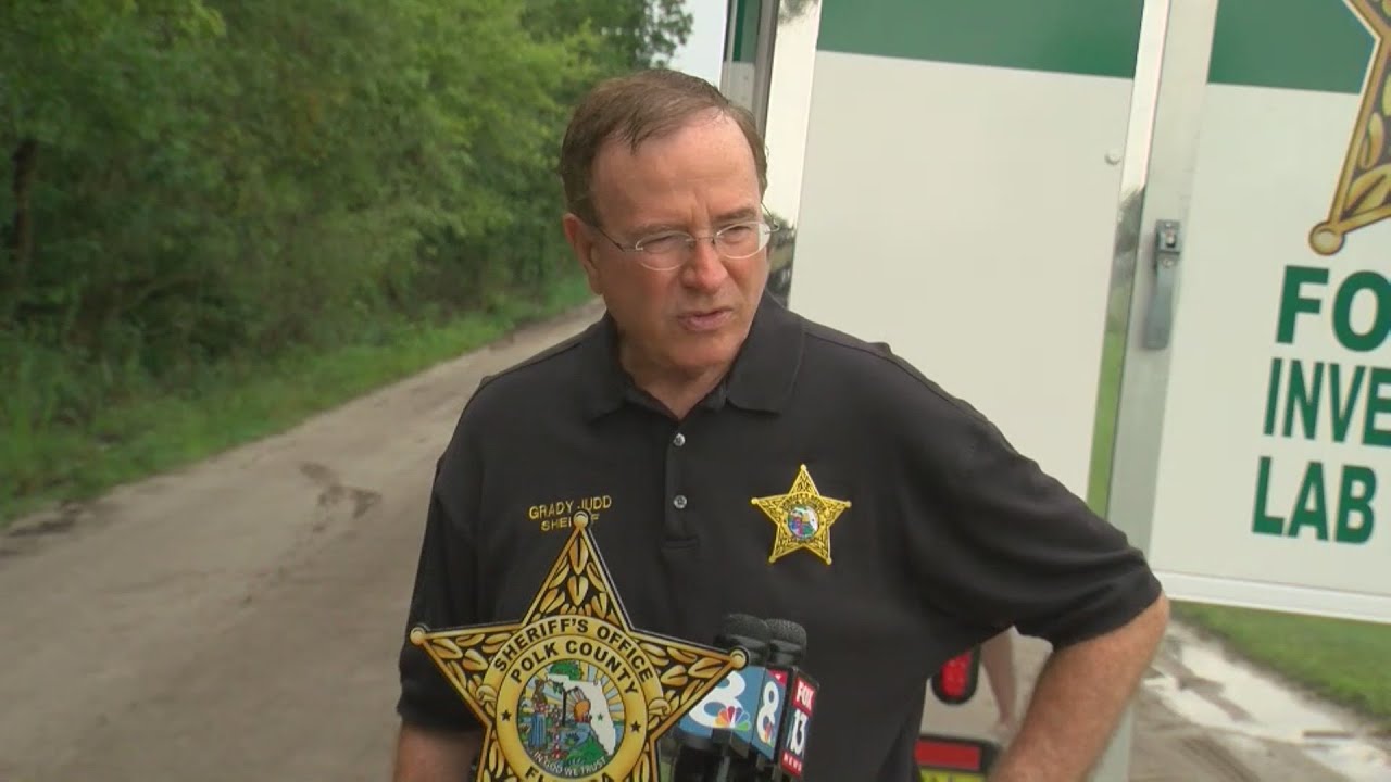 Sheriff Grady Judd: Polk County homeowner shoots, kills burglar - YouTube