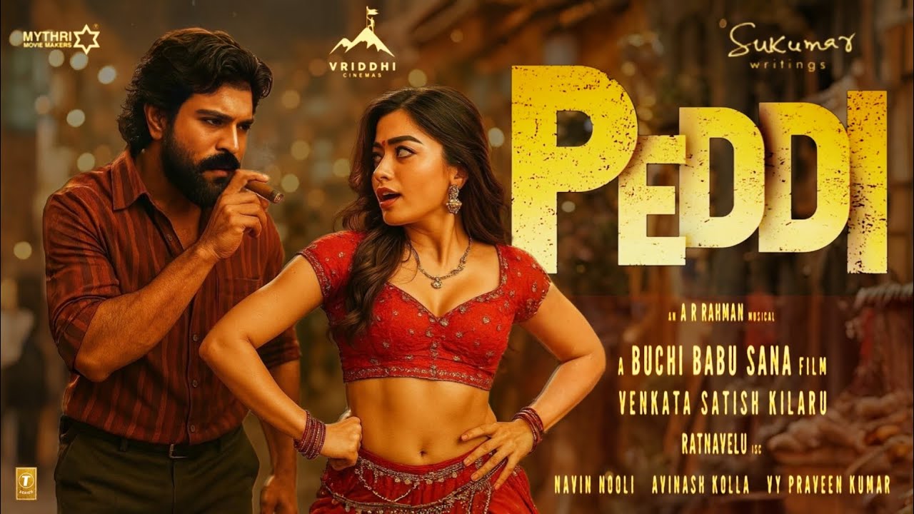 Peddi - First Single (Telugu) | Ram Charan |Janhvi Kapoor | AR Rahman ...
