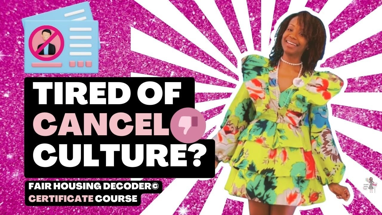 How to be a Fair Housing DECODER© Certificate Course (TRAILER) - YouTube