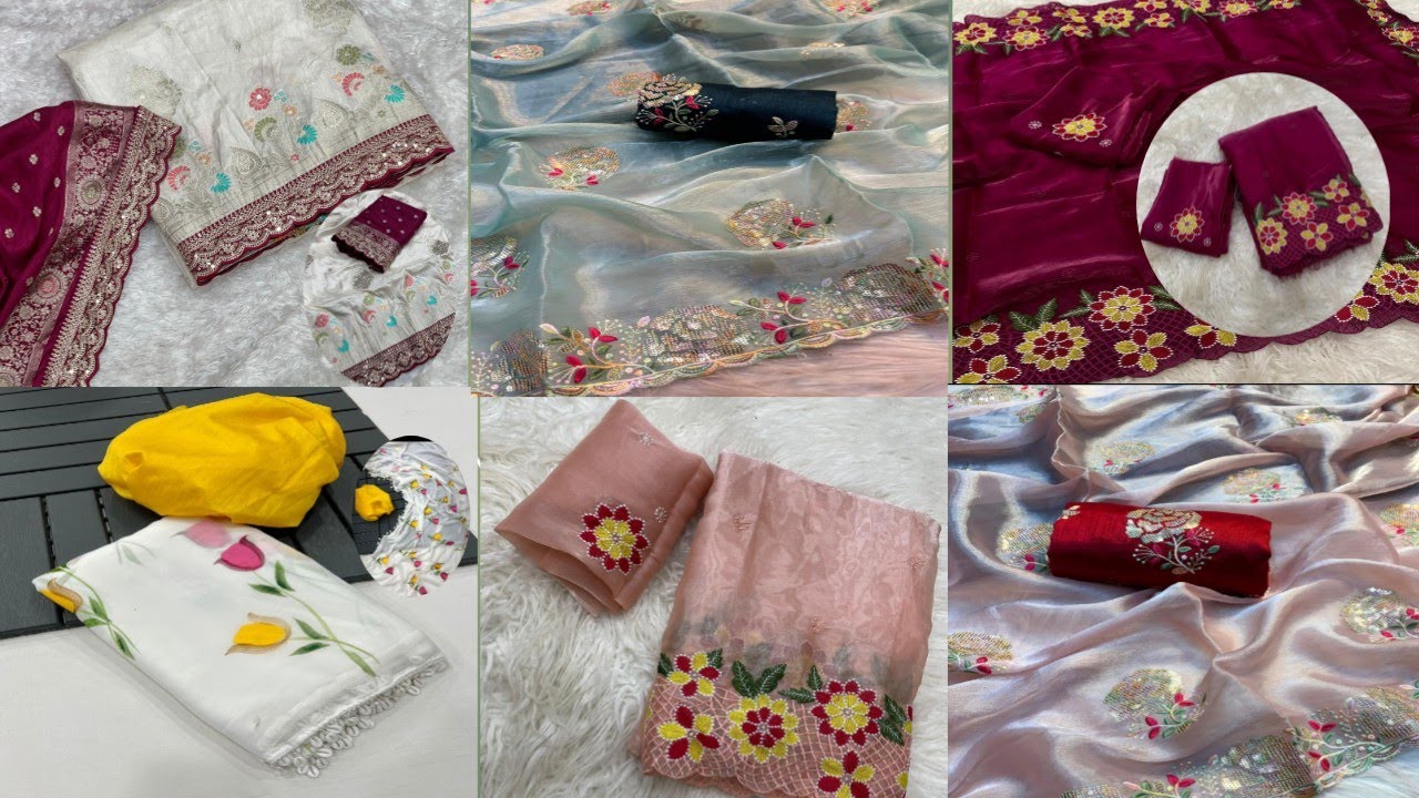 New Model Sarees Collection || Beautiful Design s || @ThatIsSaiLakshmi ...