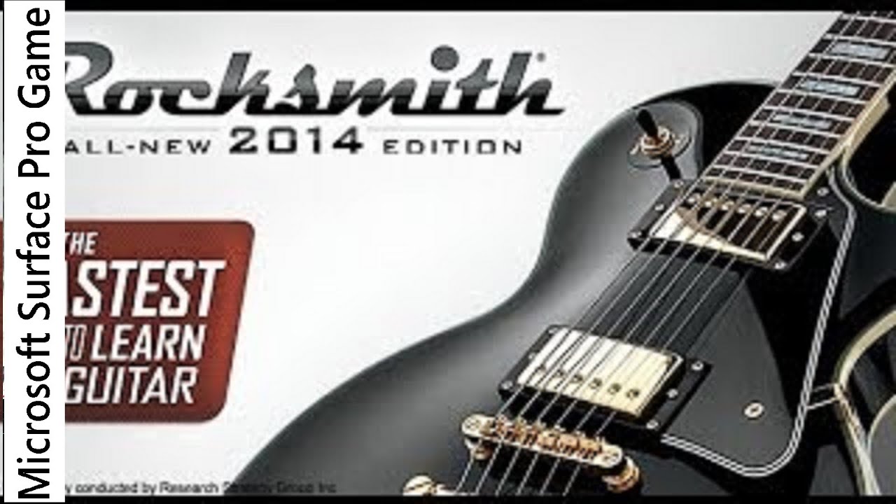 Rocksmith 2014 Edition Gameplay on Microsoft Surface Pro Game with ...