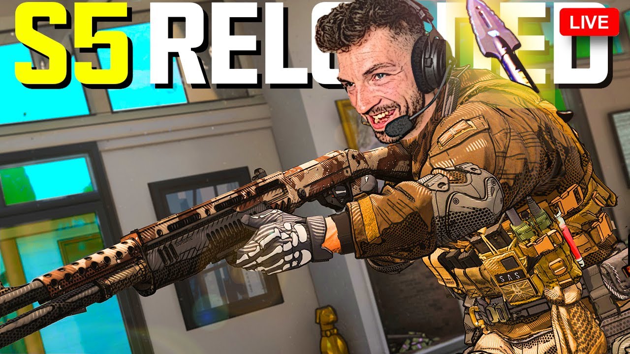 🔴LIVE - SEASON 5 Reloaded IS HERE! Experiencing New COD Update - YouTube