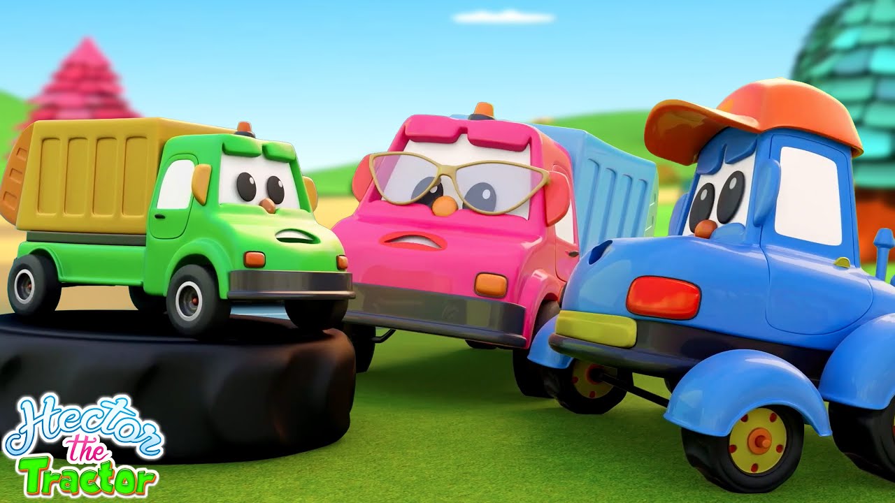 Five Little Garbage Trucks, Finger Family Song + Best Kids Learning ...