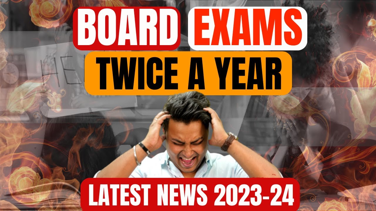 CBSE Board Exams to be Conducted Twice a Year?😲| Class 10 or 12th??😱 ...